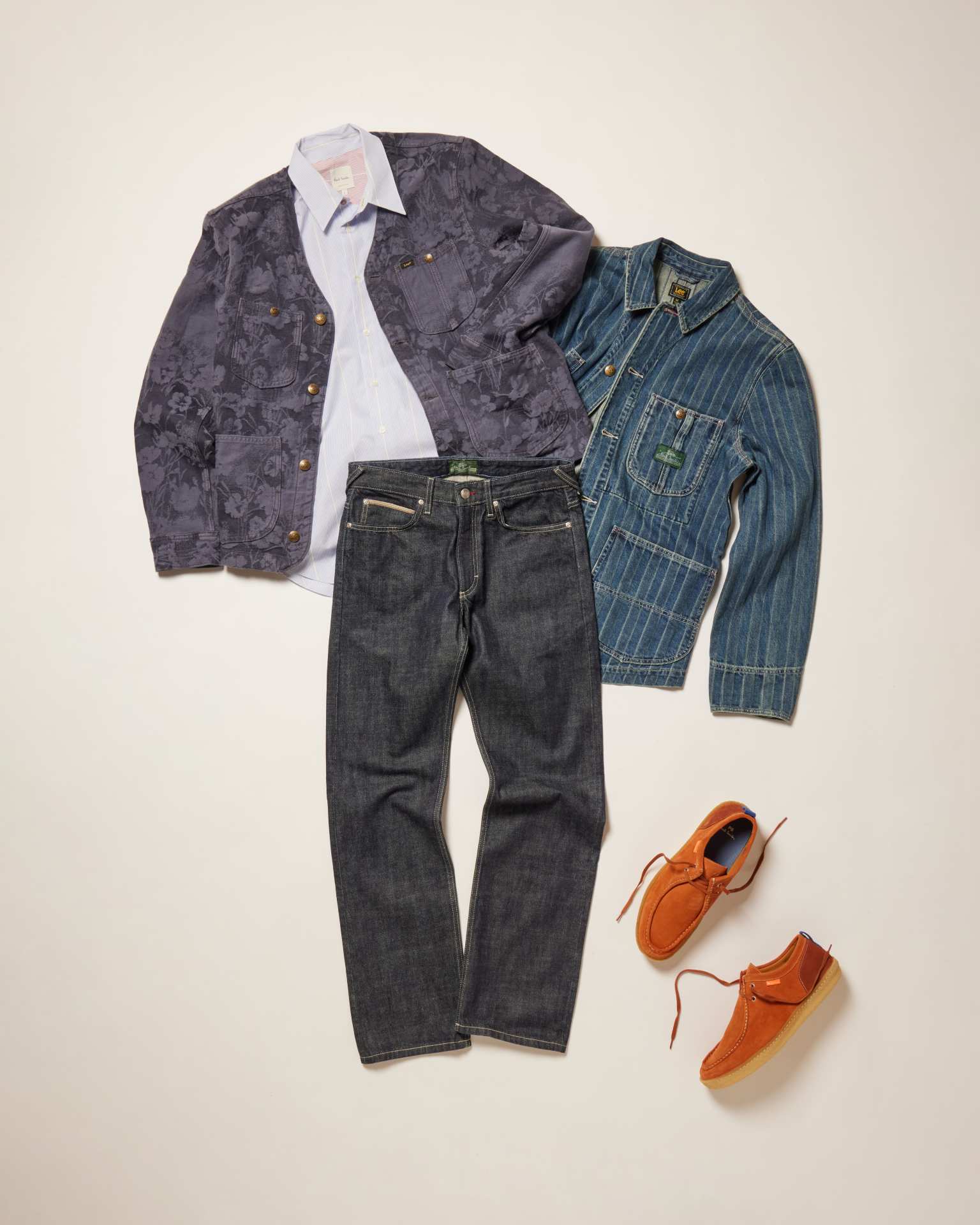 Men's Paul Smith + Lee® Indigo Selvedge 101 Rider Jeans